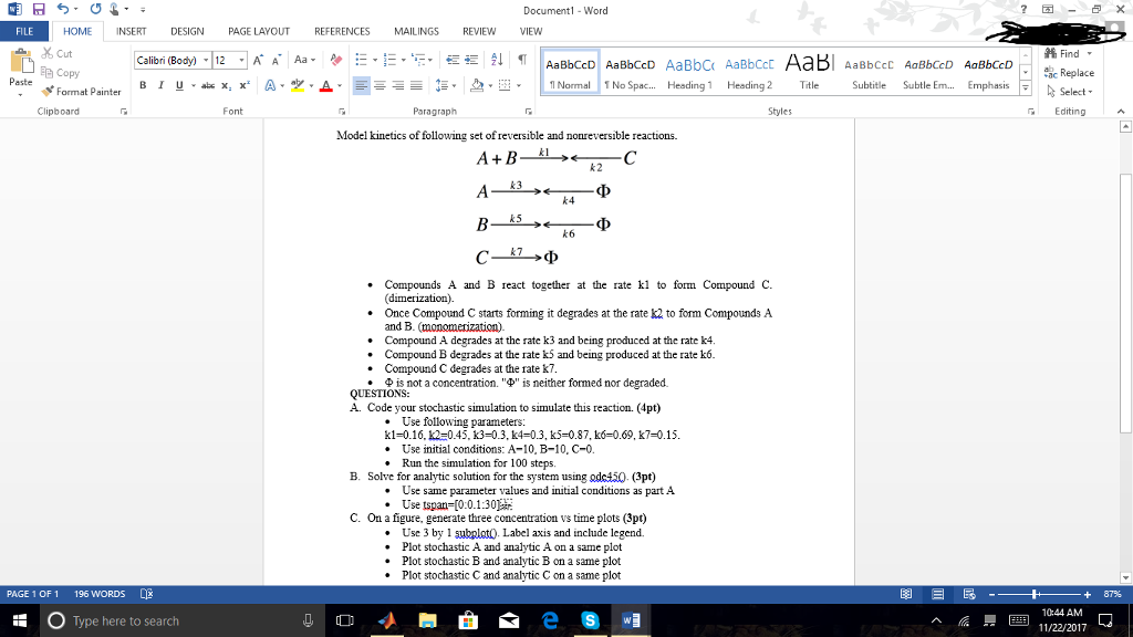 Solved Documentl Word FILE HOME INSERT DESIGN PAGE LAYOUT | Chegg.com