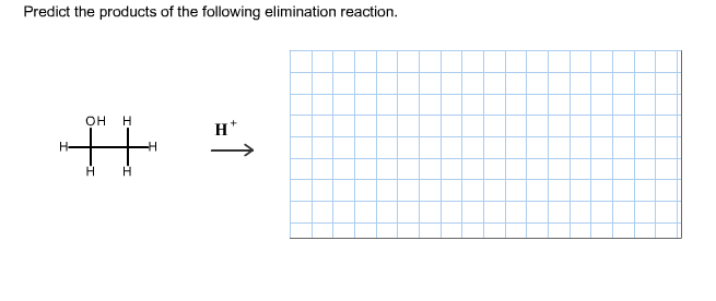 Solved Predict the products of the following elimination | Chegg.com