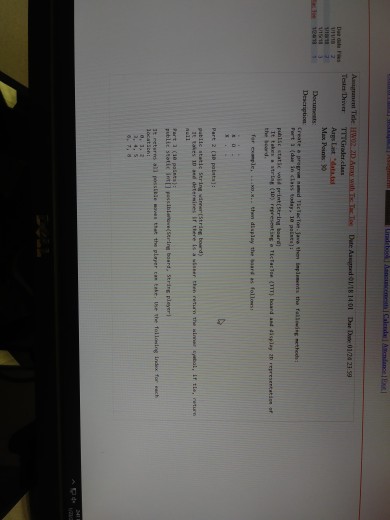 Solved Create a program named Tictactoe.java then implements | Chegg.com
