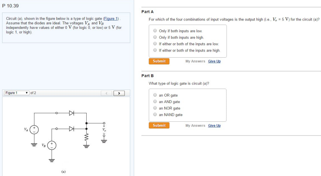 Solved Circuit A Shown In The Figure Below Is A Type Of 
