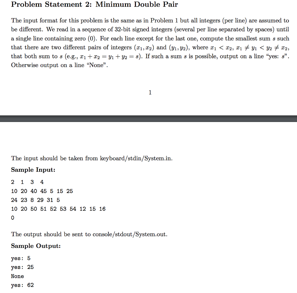 Solved Python or Java plz!!! The input format for | Chegg.com