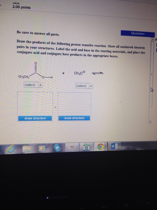 Solved Be sure to answer all parts. Draw the products of | Chegg.com
