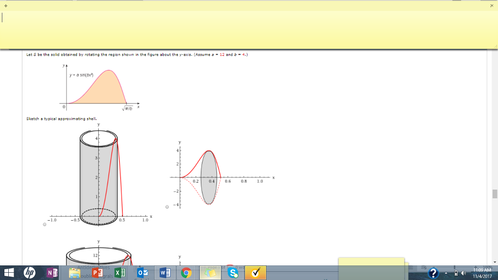 Solved Let S be the solid obtained by rotating the region | Chegg.com