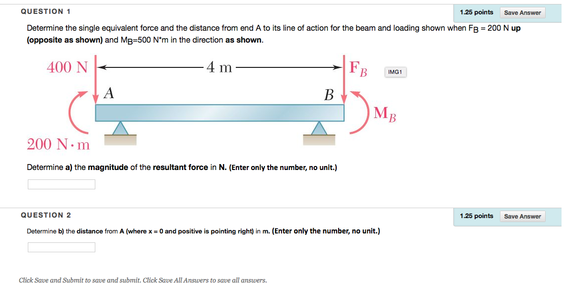 Solved Determine the single equivalent force and the | Chegg.com