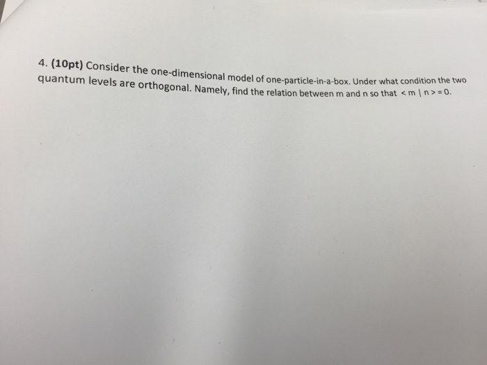 Solved Consider the one-dimensional model of | Chegg.com