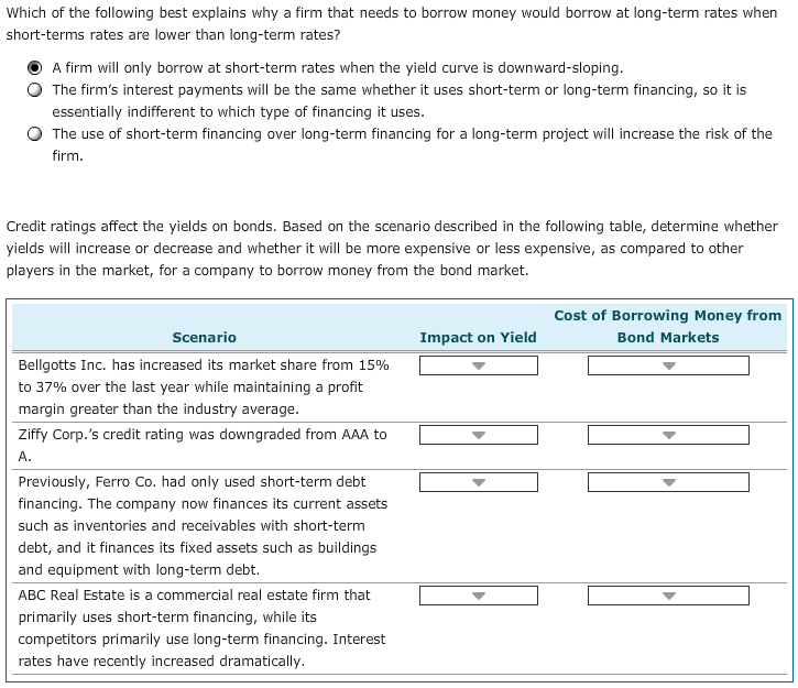 Solved Which of the following best explains why a firm that | Chegg.com