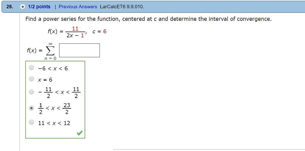 Solved Find a power series for the function, centered at c | Chegg.com