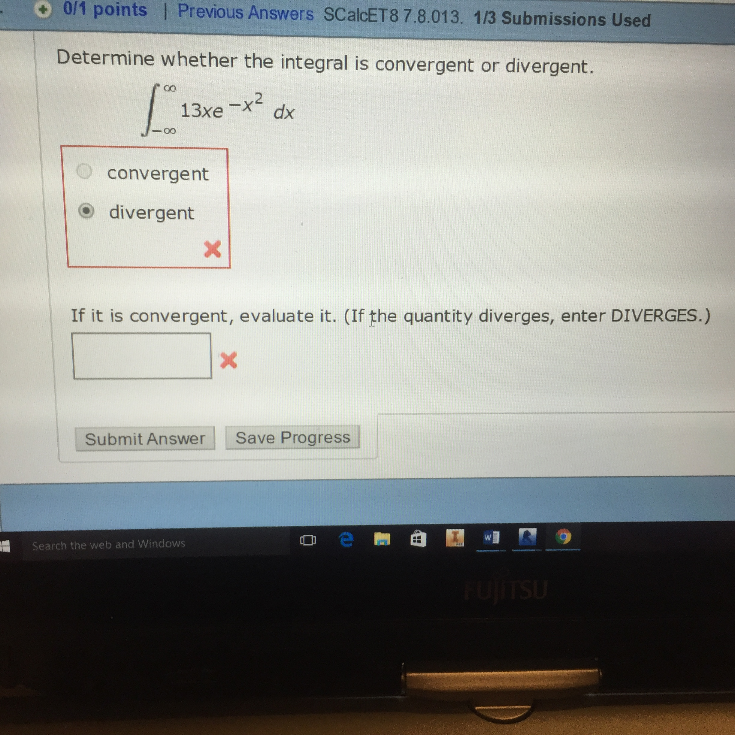 Solved Determine whether the integral is convergent or | Chegg.com Solved Determine whether the integral is convergent or | Chegg.com