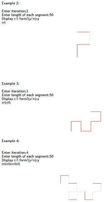 Solved DragonCurve.java Draw the dragon curve using Turtle | Chegg.com