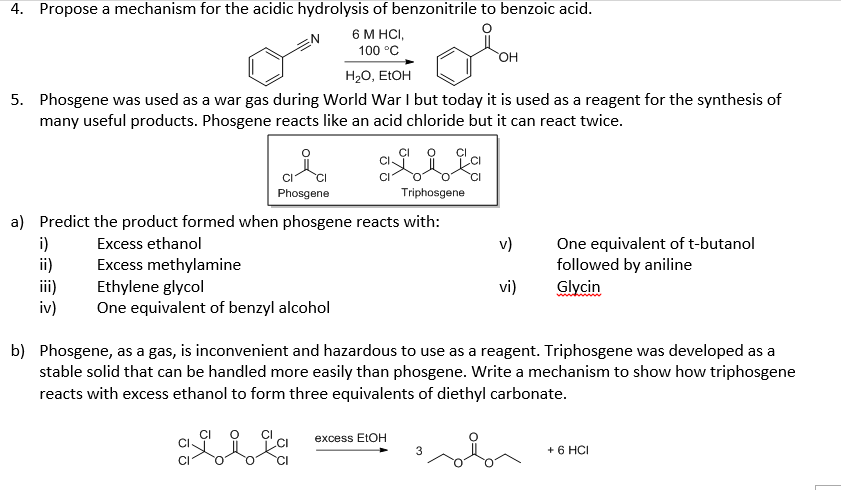 Solved Propose a mechanism for the acidic hydrolysis of | Chegg.com