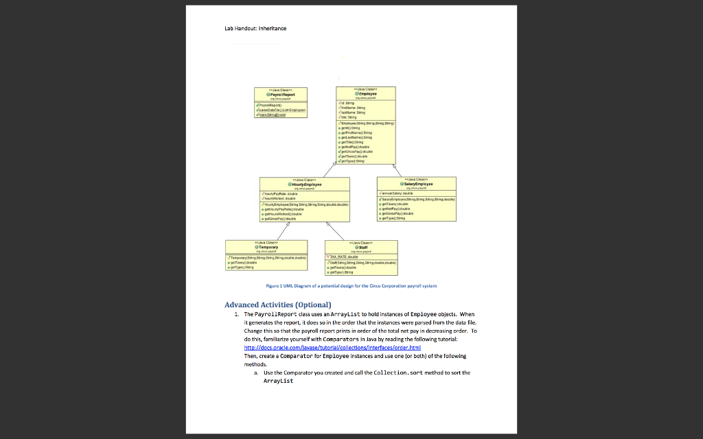 Solved Lab Handout: Inheritance CSCE 156- Lab: Inheritance | Chegg.com