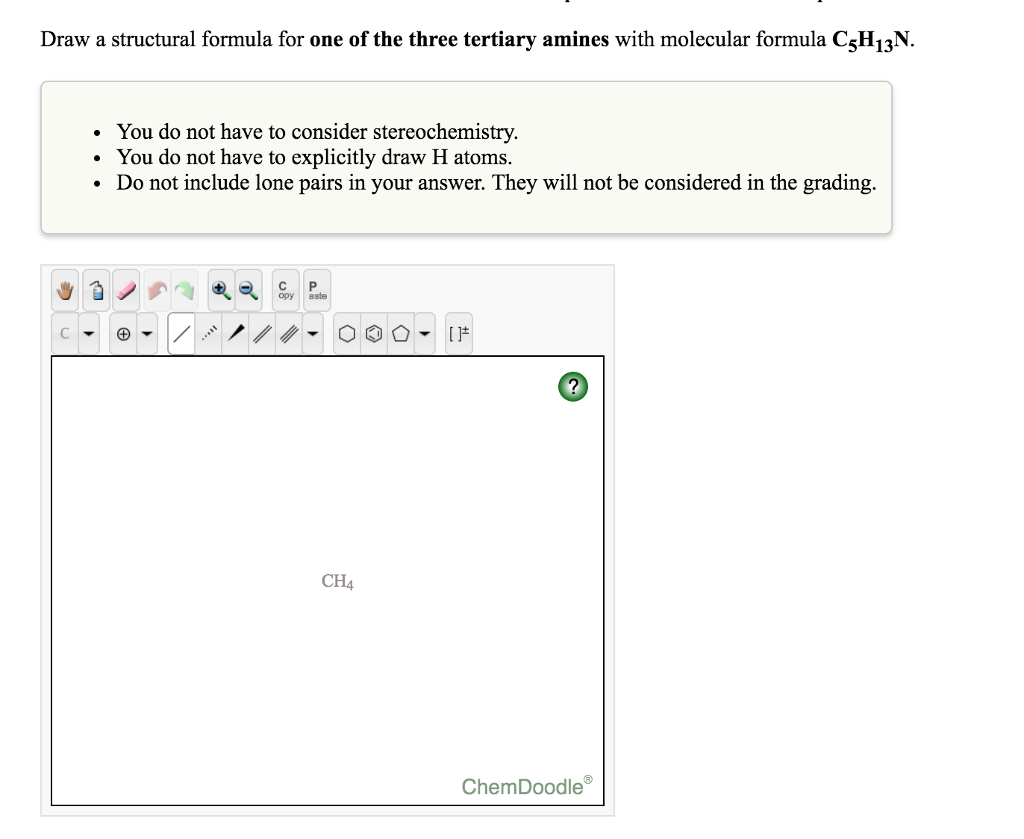 Solved Draw a structural formula for one of the three | Chegg.com