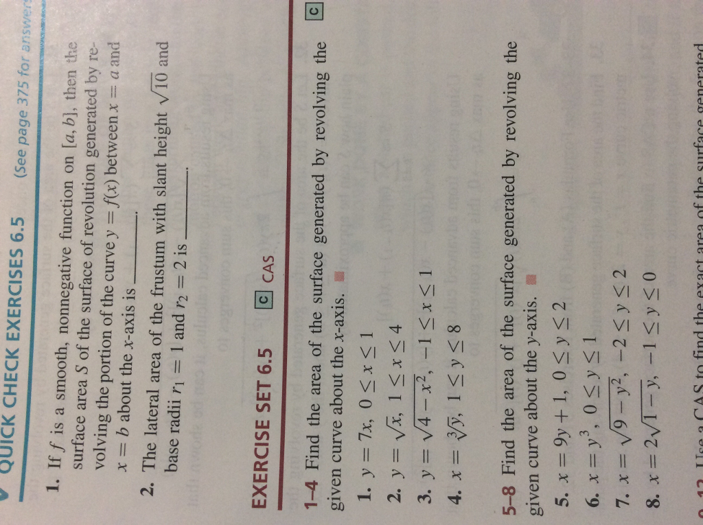 Solved If f is a smooth, nonnegative function on [a, b], | Chegg.com