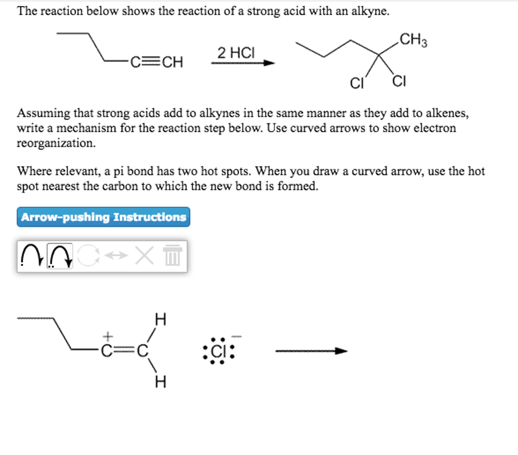 Solved The reaction below shows the reaction of a strong | Chegg.com