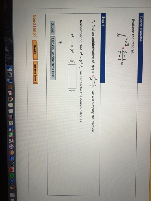 Solved Evaluate the integral. Integral^1/squareroot 3 _0 8 | Chegg.com