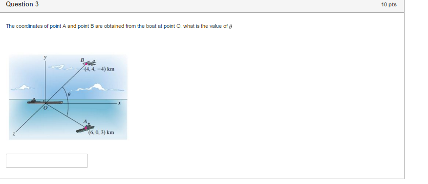 Solved The coordinates of point A and point B are obtained | Chegg.com