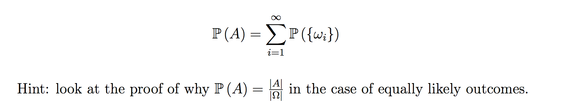 Solved We will get our feet wet with basic “axioms” and | Chegg.com