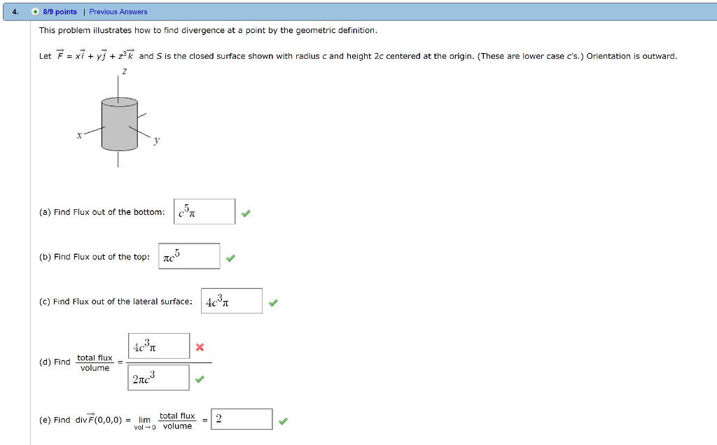 Solved 4. 8/9 points | Previous Answers This problem | Chegg.com