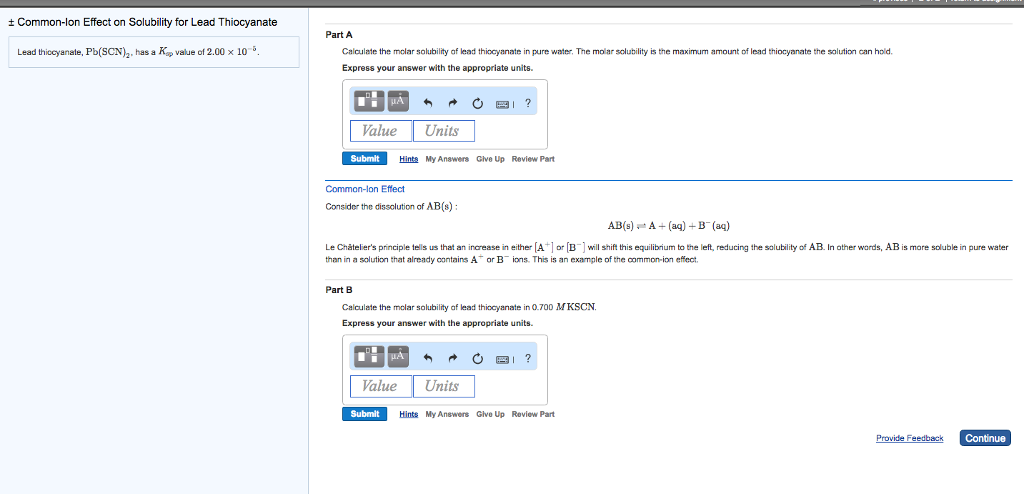 Solved Lead thiocyanate, Pb(SCN)_2, has a K_sp value of 2.00 | Chegg.com