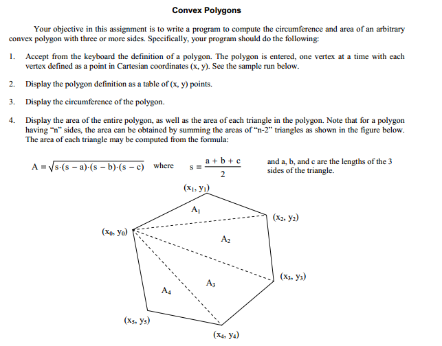 Convex Polygon Definition