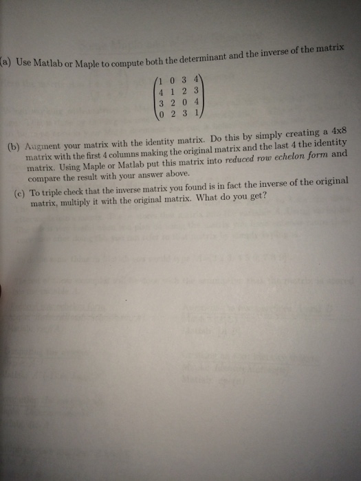 Solved Matrix calculus question help please | Chegg.com