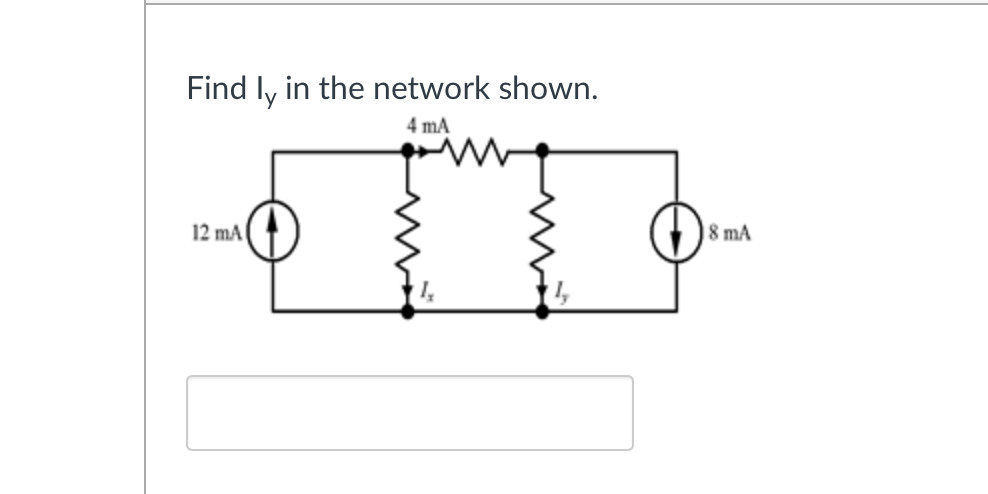 Solved Find l2 in the circuit shown 1-5 mA 14-6 mA DQuestion | Chegg.com