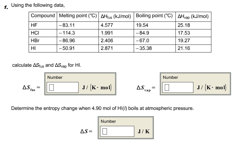 Solved Calculate the standard change in Gibbs free energy, | Chegg.com