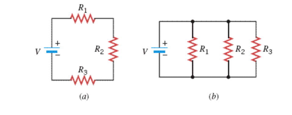 Solved The drawing shows three different resistors in two | Chegg.com