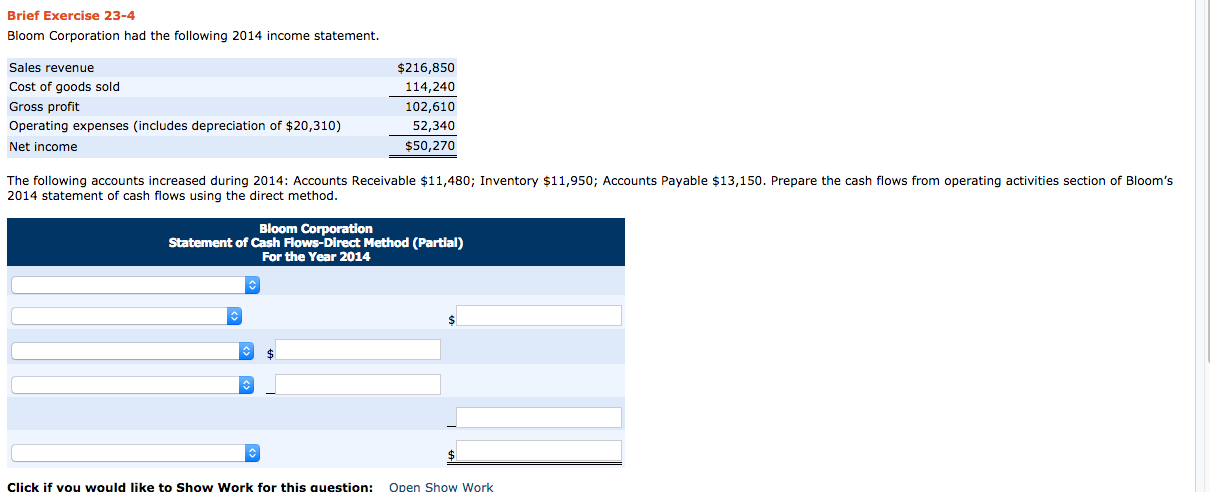 Solved Bloom Corporation had the following 2014 income | Chegg.com Solved Bloom Corporation had the following 2014 income | Chegg.com