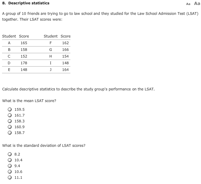 Solved A group of 10 friends are trying to go to law school | Chegg.com