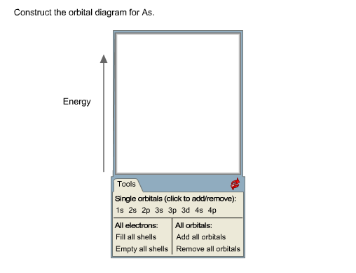 Solved Construct the orbital diagram for As. | Chegg.com