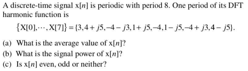 Solved A discrete-time signal x[n] is periodic with period | Chegg.com