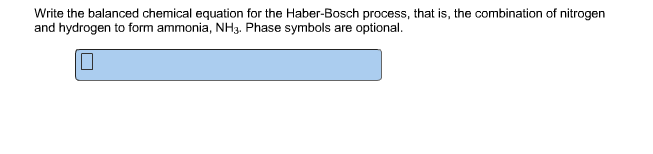 Solved Write the balanced chemical equation for the | Chegg.com