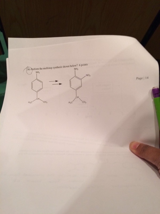 Solved Perform the multistep synthesis shown below? | Chegg.com