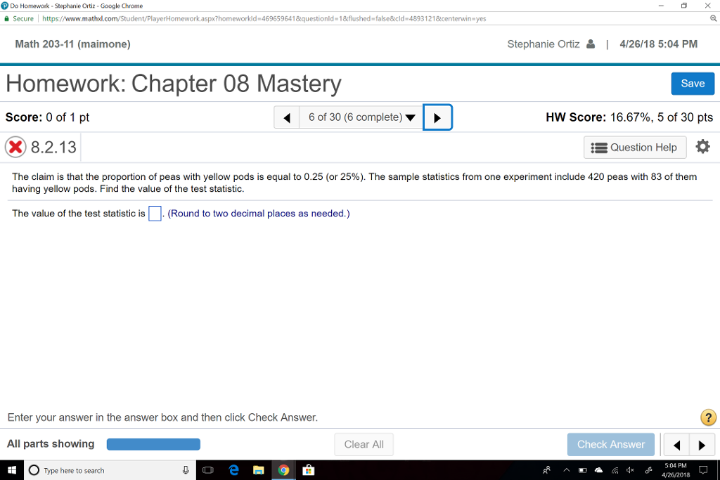 Solved Do Homework - Stephanie Ortiz Google Chrome Secure l | Chegg.com
