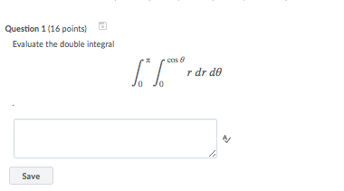 Solved Evaluate the double integral integral^pi_0 | Chegg.com