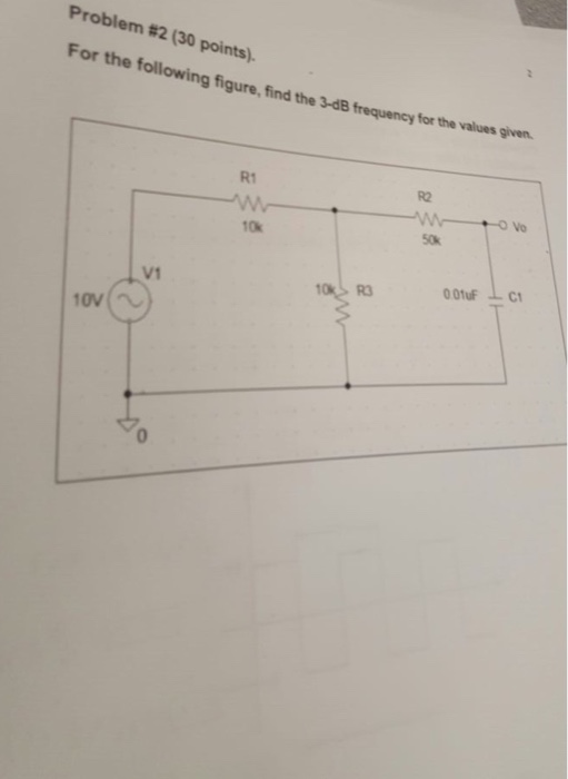 Solved Problem 130 points). #2 For the following figure, the | Chegg.com