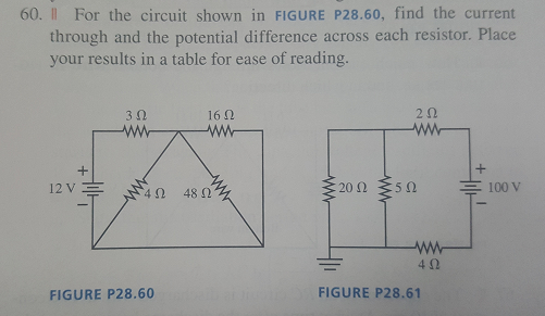 Solved For the circuit shown in figure p28.60 find the | Chegg.com