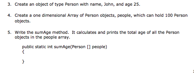 Solved 2. Consider the Person class below. There is an | Chegg.com