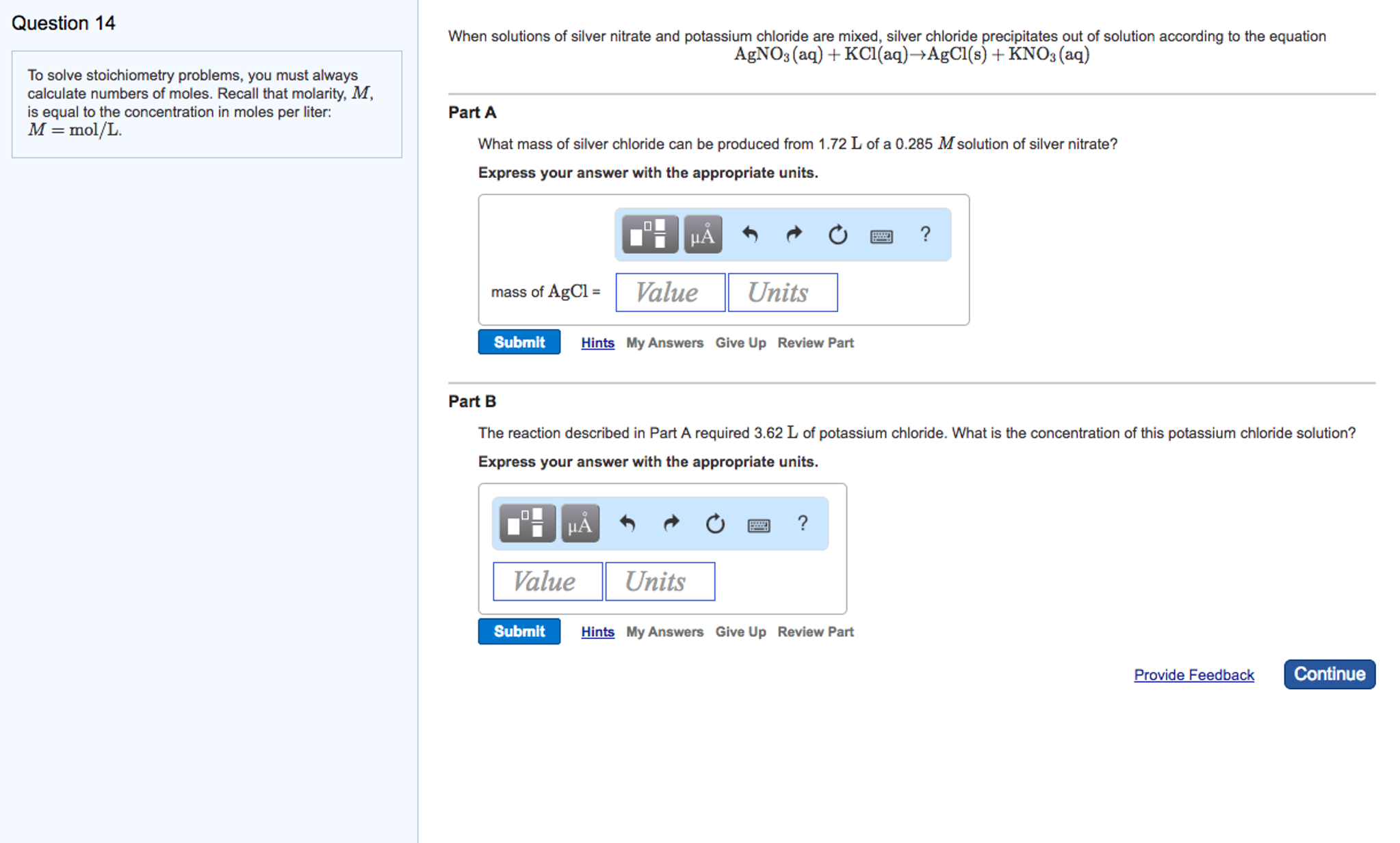 Solved To solve stoichiometry problems, you must always | Chegg.com