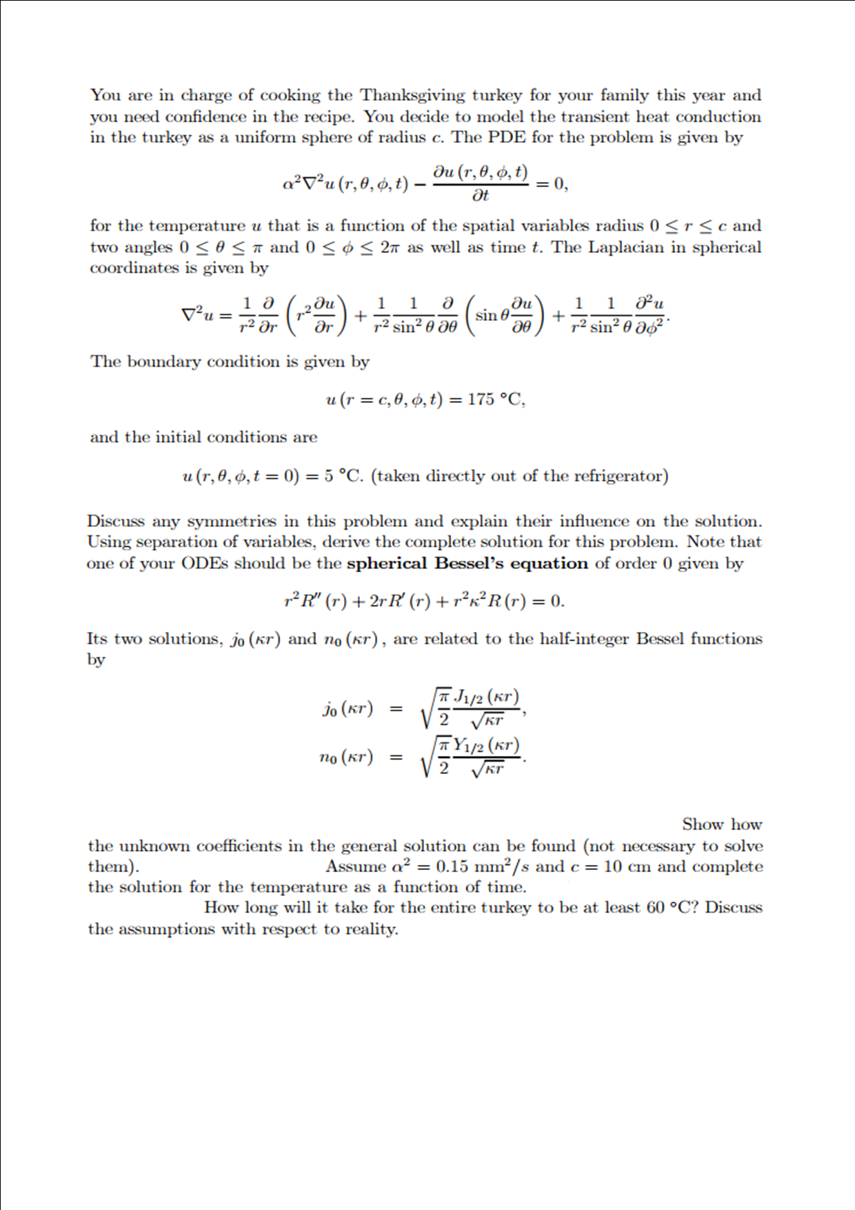 Solved Sove the following partial differential equation | Chegg.com Solved Sove the following partial differential equation | Chegg.com