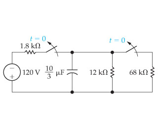 Solved In the circuit shown in the figure, both switches | Chegg.com