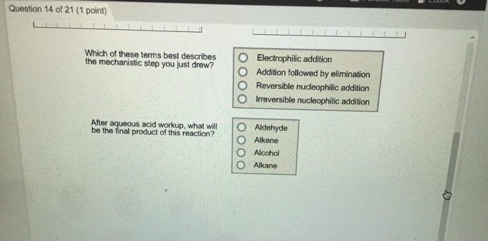 Solved Draw the first mechanism for first step of the | Chegg.com