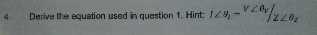 Solved question 1: theoretical phase shift = θ = tan-1( 1 | Chegg.com