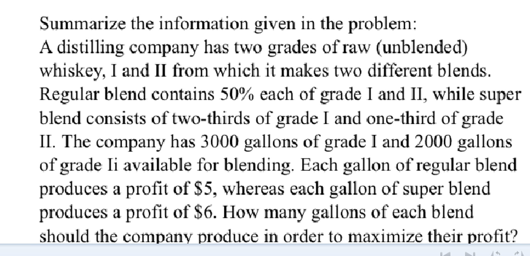 Solved Summarize the information given in the problem: A | Chegg.com