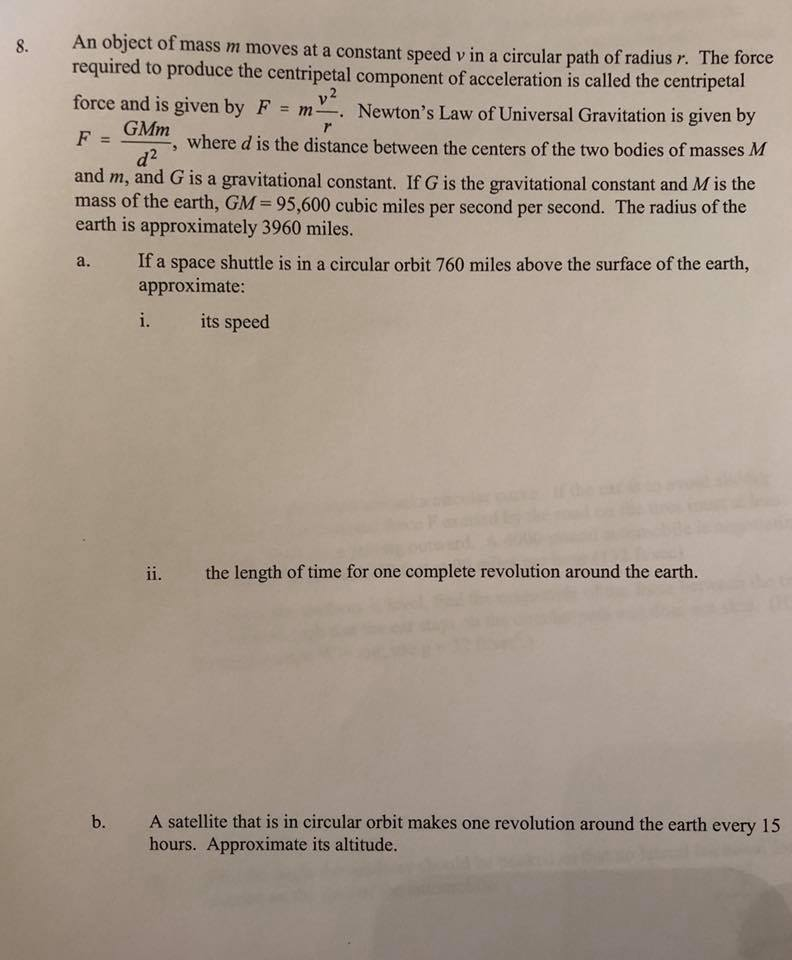 Solved An object of mass m moves at a constant speed v in a | Chegg.com | Chegg.com