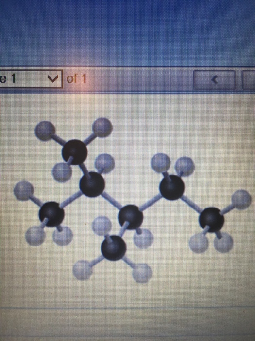 Solved Name the alkane shown in the model.Express your | Chegg.com
