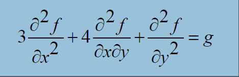 Solved Recast the following second-order partial | Chegg.com