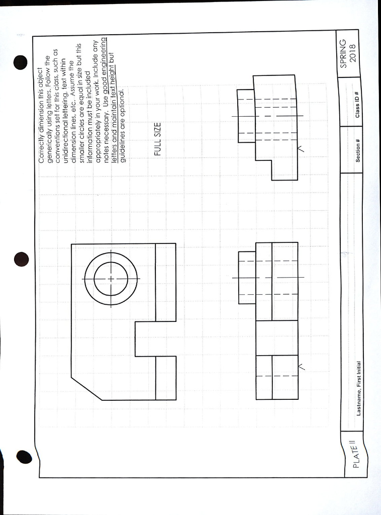 Solved Correctly dimension this object generically using | Chegg.com