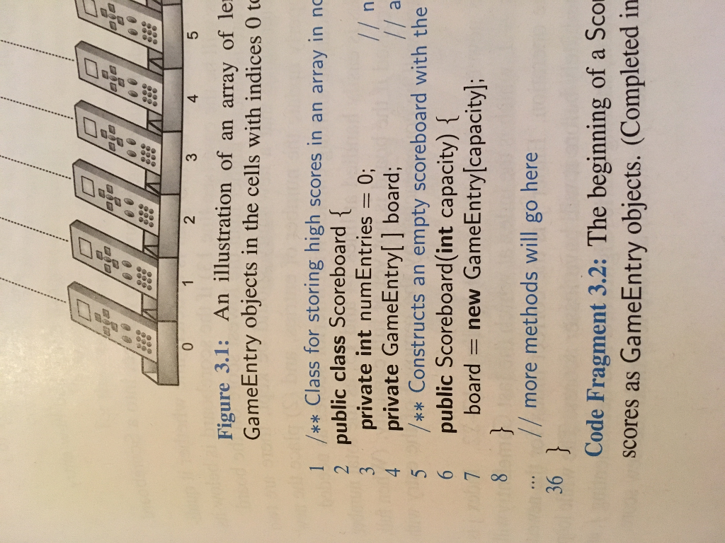 Use the GameEntry class of Section 3.1.1 of the | Chegg.com